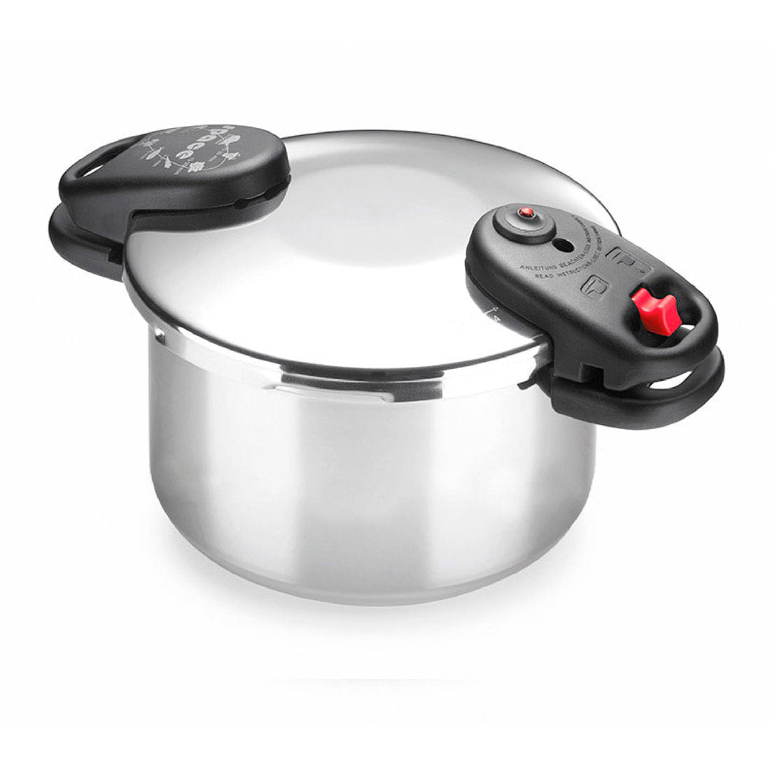 Alza Space Pressure Cooker 18/10 Stainless Steel 6ltr – Kakkadu
