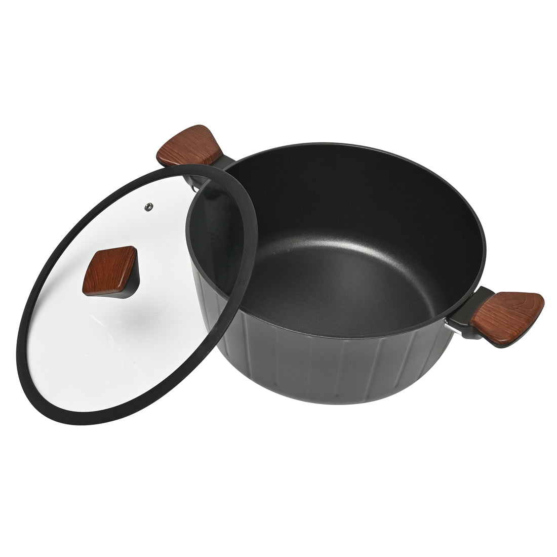 Classica Diamond Stone Elegance Casserole 28cm - Black Forged – Kakkadu